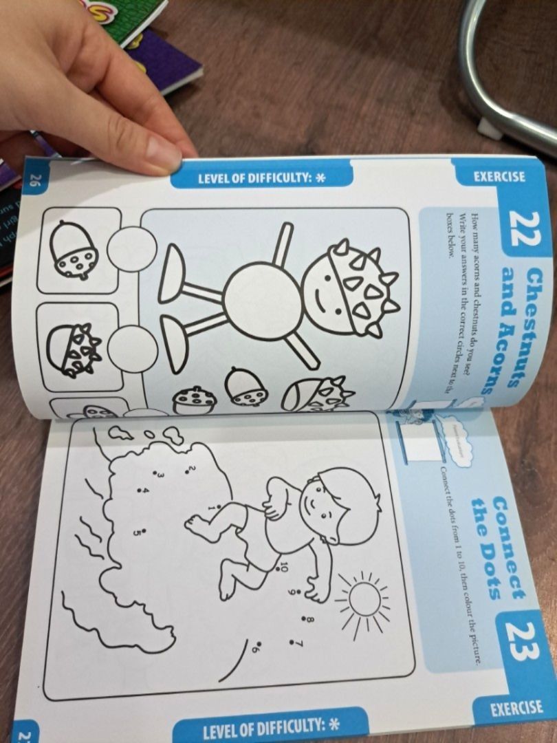 Activity book 5-7 years old, Hobbies & Toys, Books & Magazines ...