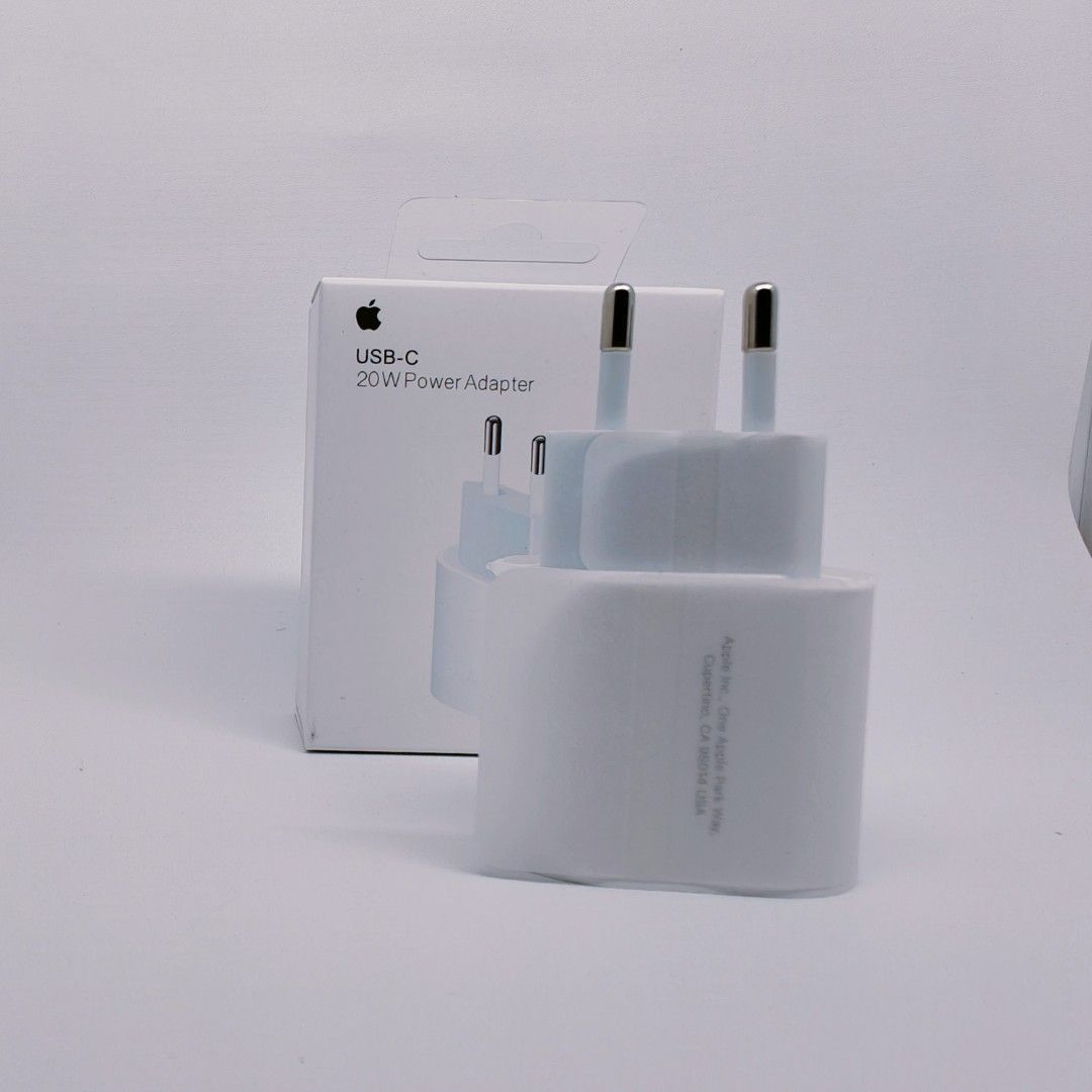 Adapter Kepala Charger 20 Watt Apple Original 20W USB C, Telepon ...
