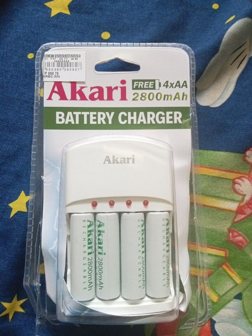Akari rechargeable AA battery, Photography, Photography Accessories, Batteries & Chargers on ...
