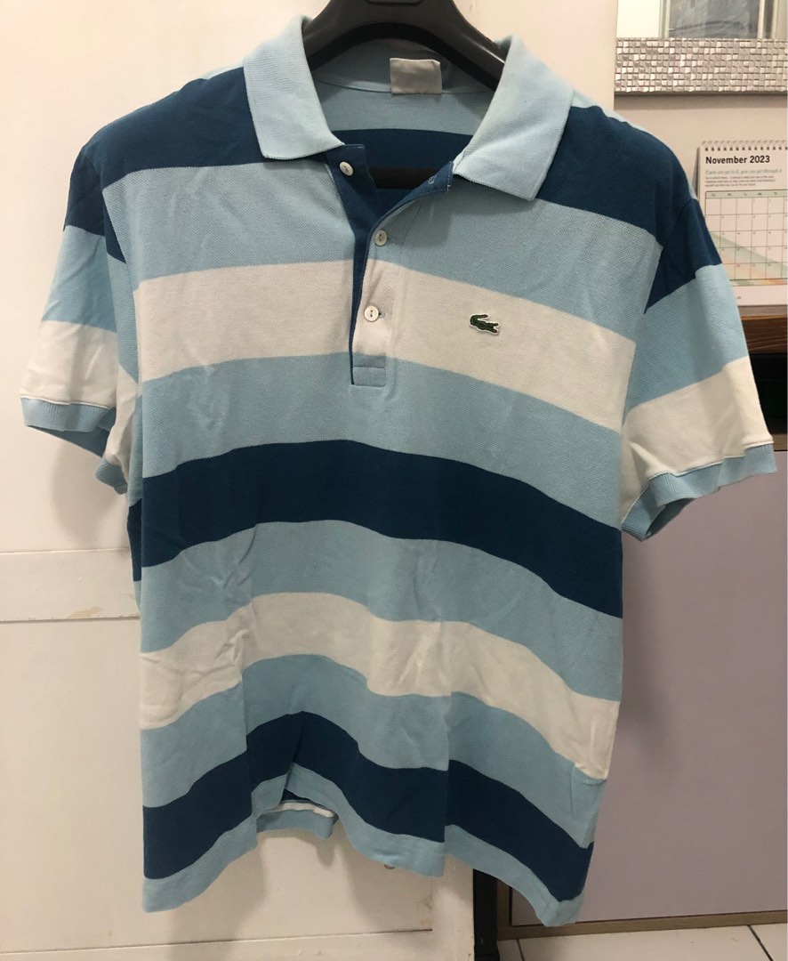 ALTERED LACOSTE POLO SHIRT, Men's Fashion, Tops & Sets, Tshirts & Polo ...
