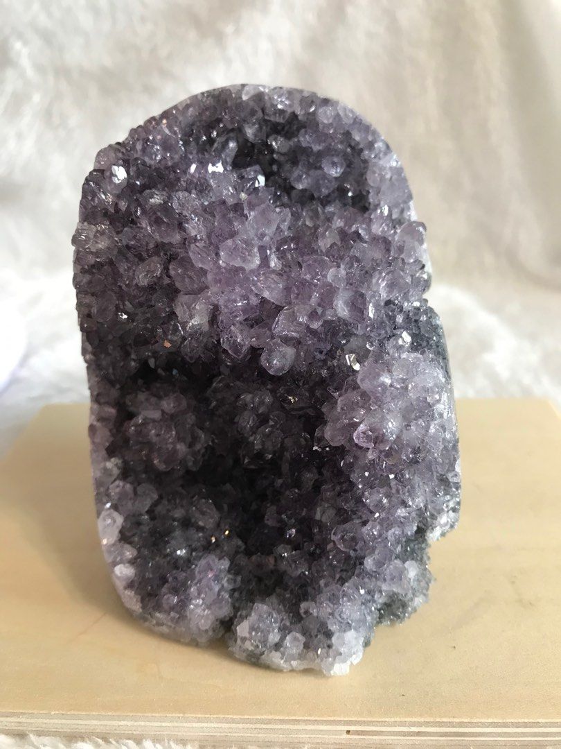 Amethyst Geode flower garden, Hobbies & Toys, Memorabilia ...