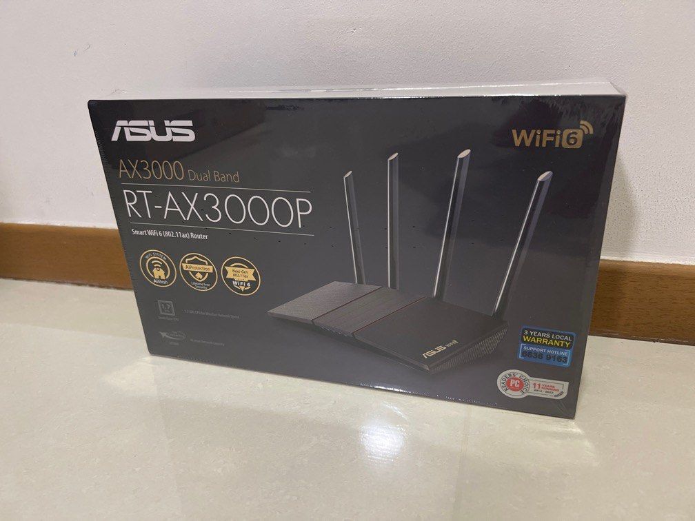 Asus RT-AX3000P Router, Computers & Tech, Parts & Accessories ...