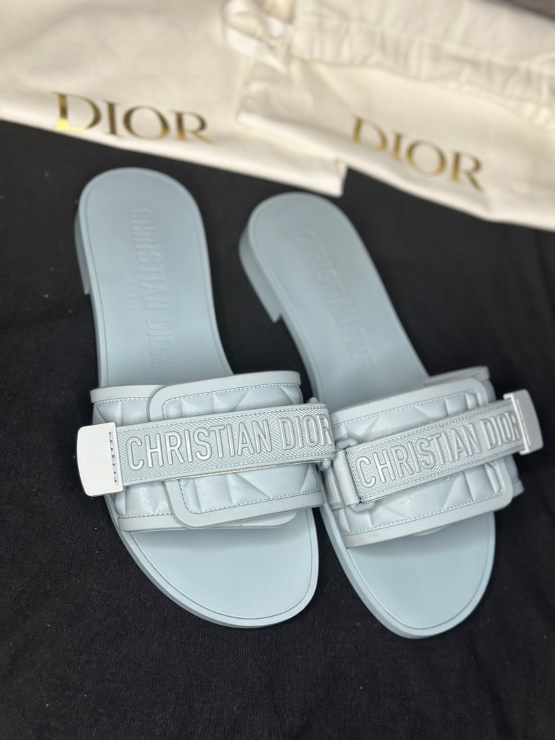 Authentic Christian dior sandals, Women's Fashion, Footwear, Flats ...