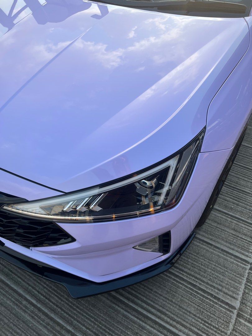Avante full car wrap lilac color!, Car Accessories, Accessories on ...