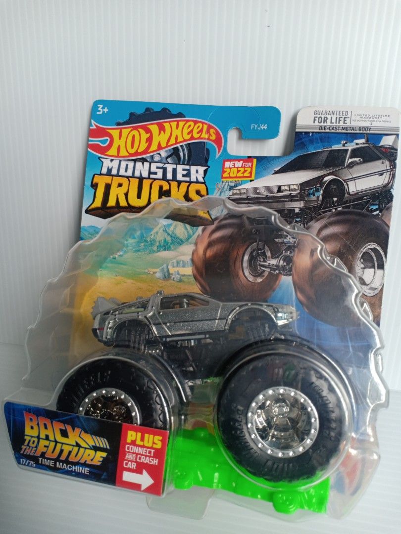 Back to the Future Time Machine 1.21 Jigawatts (2022 Hot Wheels Monster ...