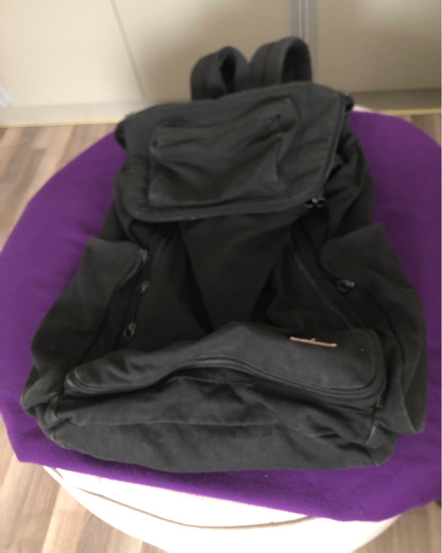 Backpack - large black color, Men's Fashion, Bags, Backpacks on Carousell