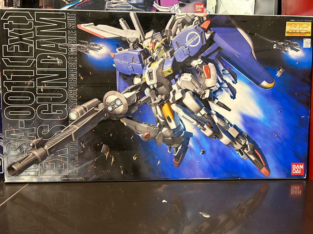 Bandai 1/100 MG Master Grade EX-S Gundam Plastic Model Kit, Hobbies ...