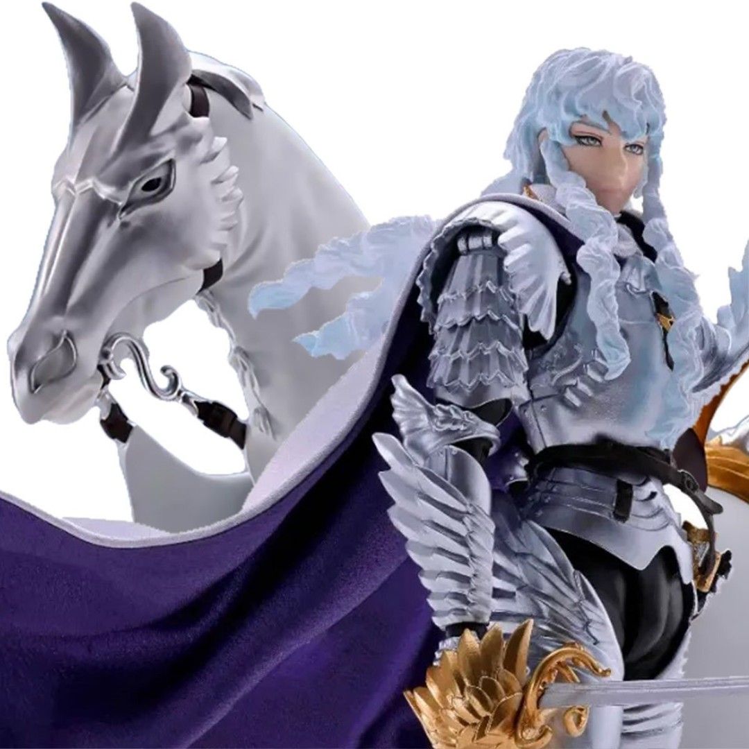 Bandai SHF S.H. Figuarts Berserk Griffith Hawk of Light, Hobbies & Toys ...