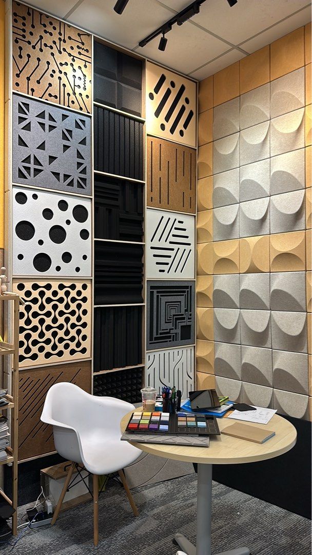 BAT FiberAkustic Panels in Various Design & Color, Hobbies & Toys ...