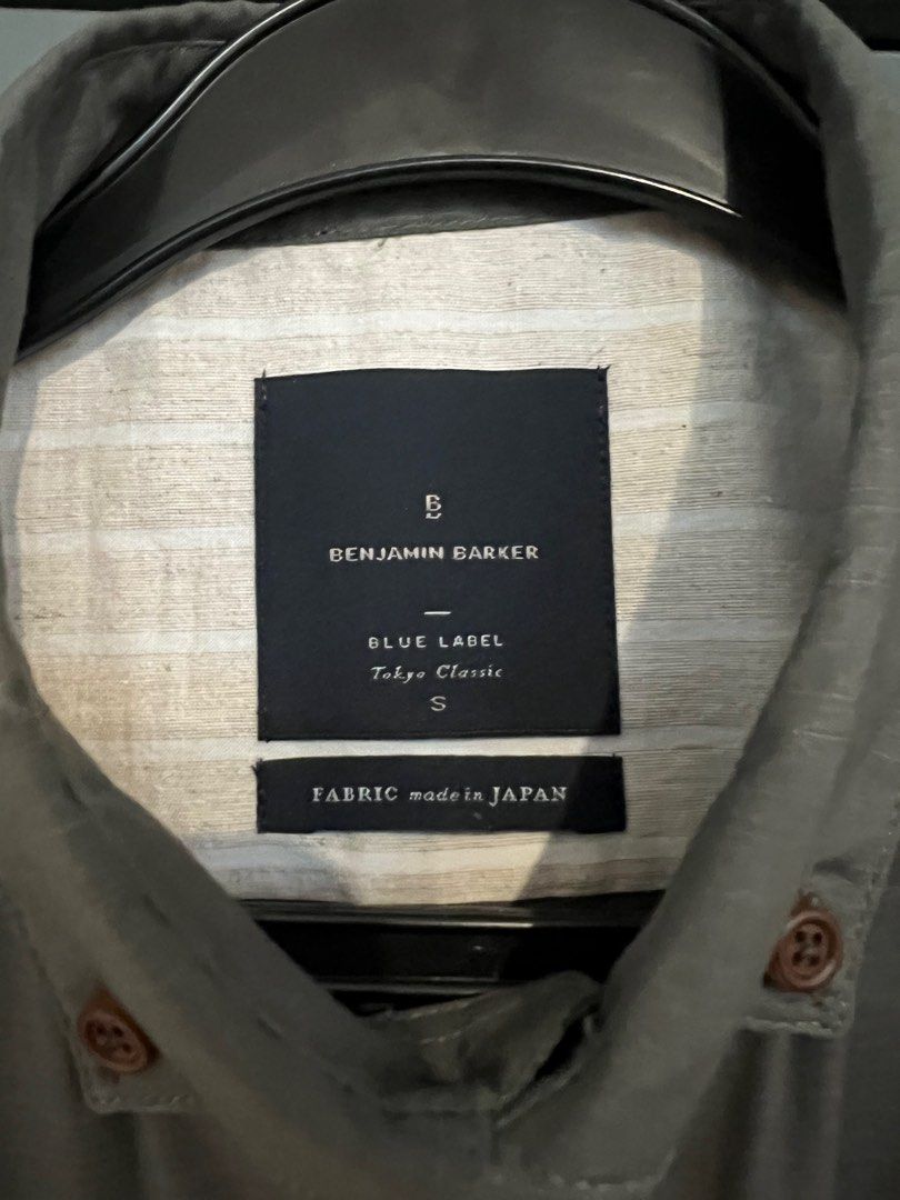 Benjamin Barker blue label tokyo classic, Men's Fashion, Tops & Sets ...