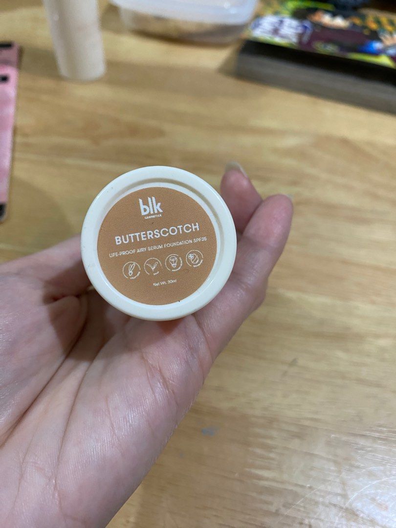 BLK FOUNDATION IN BUTTERSCOTCH SWATCHED ONLY, Beauty & Personal Care ...