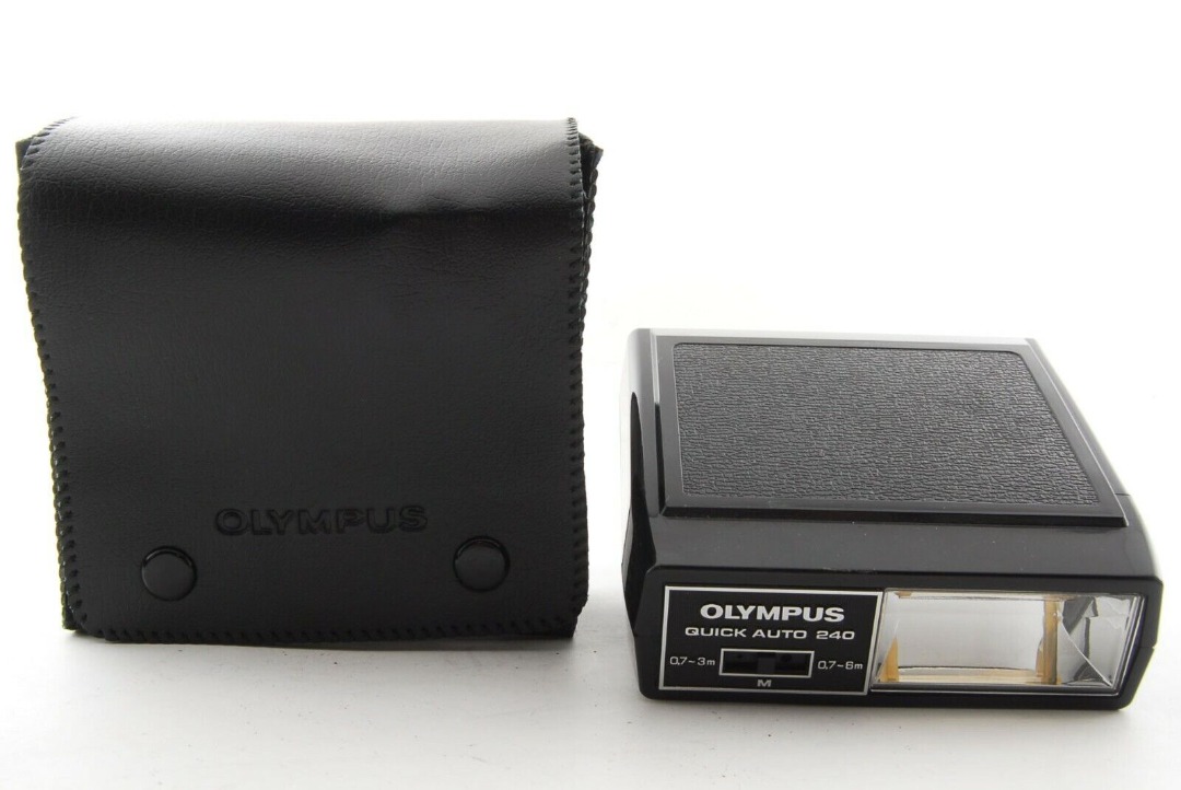 [BMC] Olympus Quick Auto 240 Speedlight Flash Strobe with Rear Chart ...
