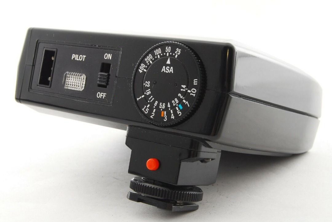 [BMC] Olympus Quick Auto 240 Speedlight Flash Strobe with Rear Chart For Manual Film Analogue ...