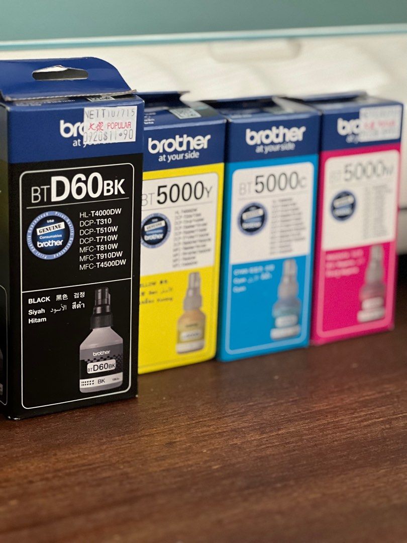 BNIB brother printer ink DCP-T310/ T510/T710W /T810W/T910DW, Computers ...