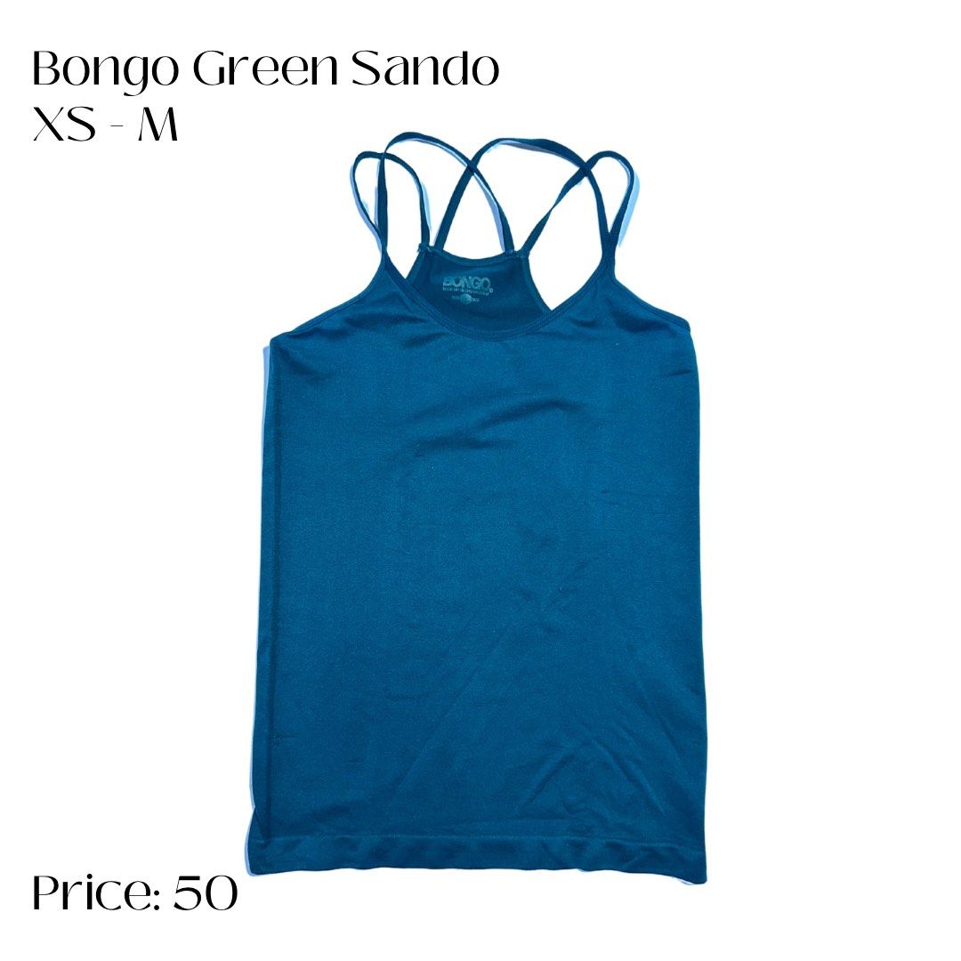 Bongo Green Sando, Women's Fashion, Tops, Sleeveless on Carousell
