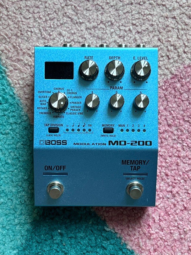 BOSS MD-200 Modulation Pedal, Hobbies & Toys, Music & Media, Music ...