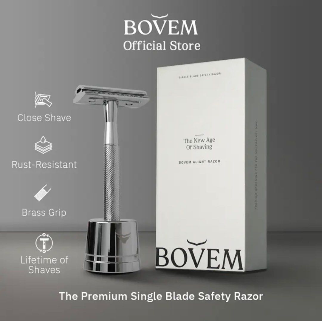 Bovem shaver, Beauty & Personal Care, Face, Face Care on Carousell