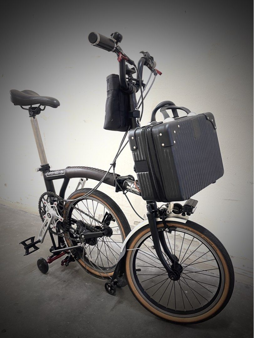 Brand New Brompton Front Box Bag Box Carrier, Sports Equipment ...