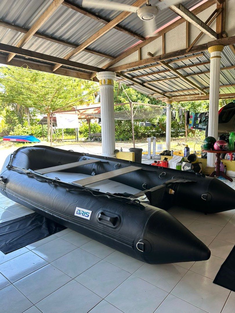 Bris 12.5ft inflatable boat, Sports Equipment, Sports & Games, Water ...