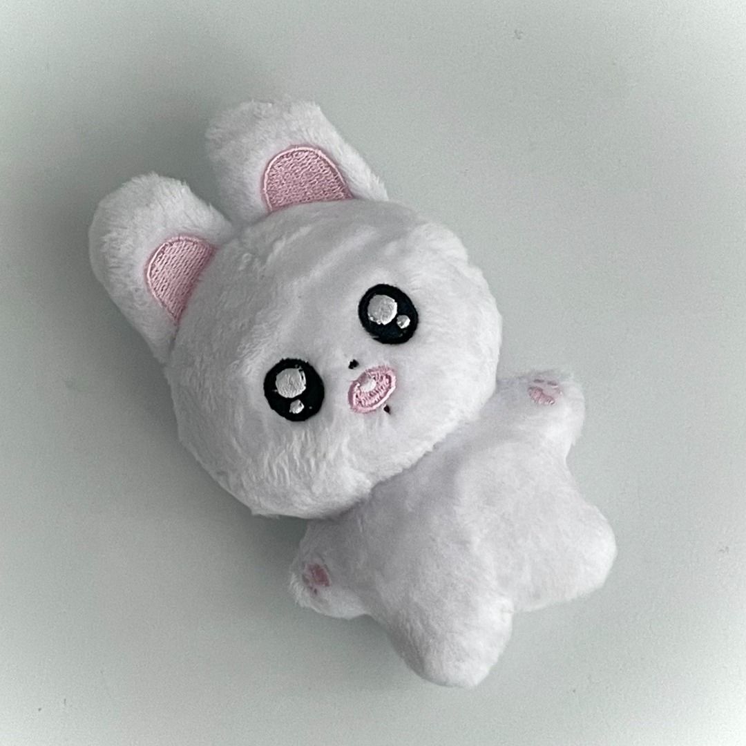 BTS Jungkook JK Pongkku 10cm White Bunny Rabbit Doll by @Pongkku7 ...