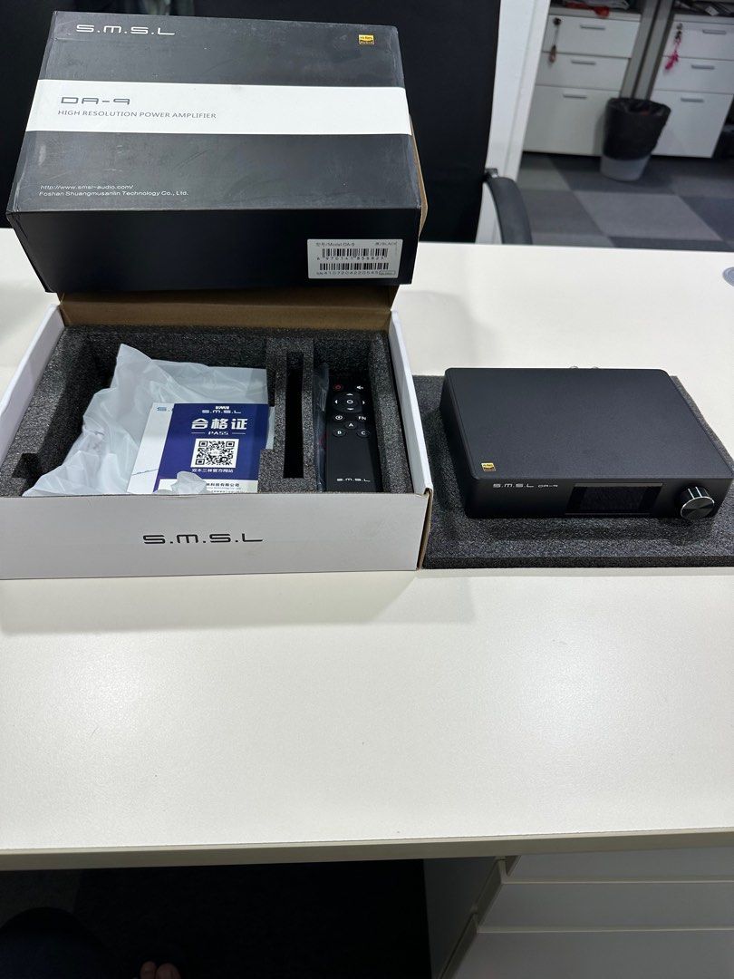 Bundle SMSL SU9 + DA9 DAC Preamp Power Amp Stack, Audio, Soundbars ...