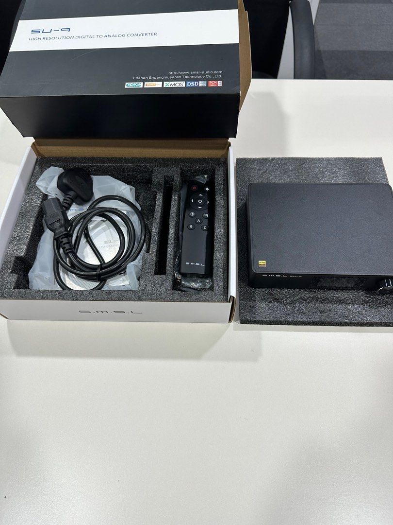 Bundle SMSL SU9 + DA9 DAC Preamp Power Amp Stack, Audio, Soundbars ...