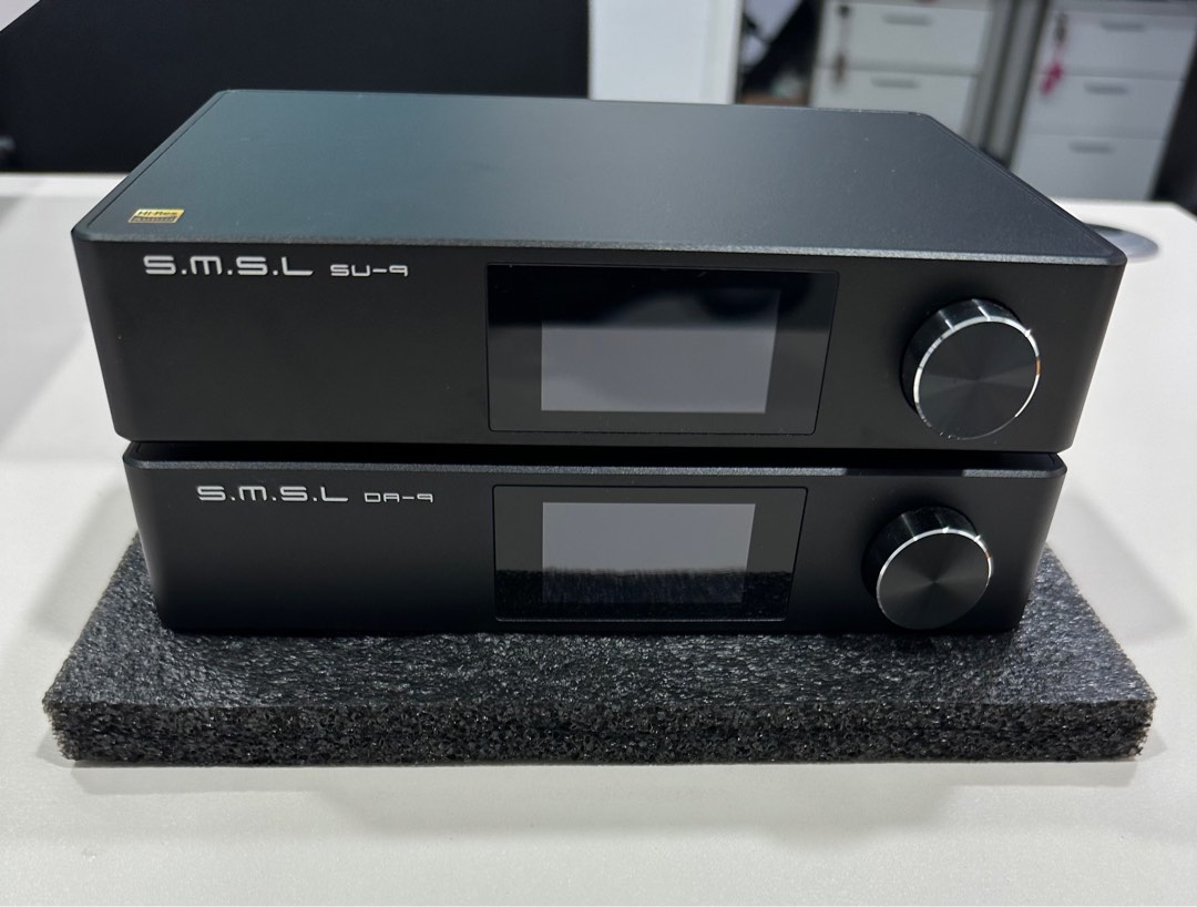 Bundle SMSL SU9 + DA9 DAC Preamp Power Amp Stack, Audio, Soundbars ...