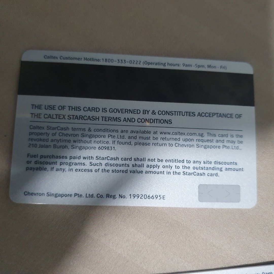 Caltex starCASH fuel credit, Tickets & Vouchers, Store Credits on Carousell