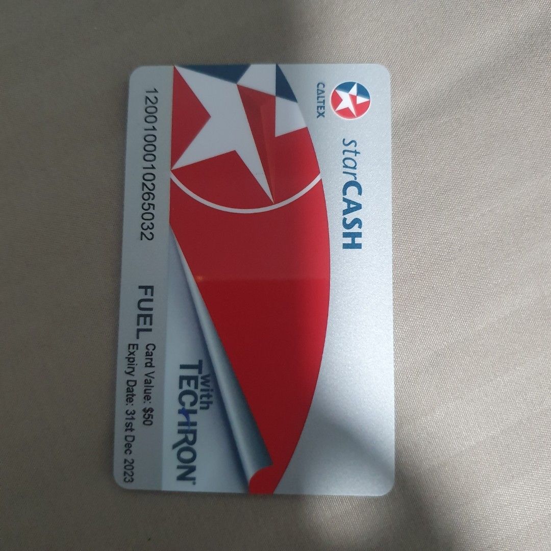 Caltex starCASH fuel credit, Tickets & Vouchers, Store Credits on Carousell