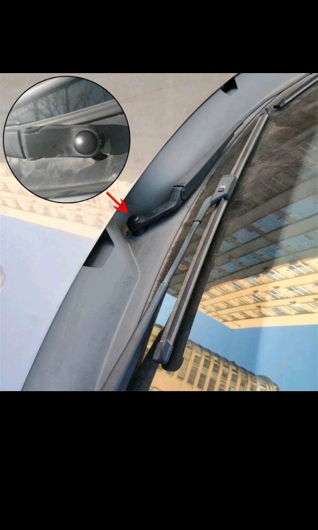 Car windscreen wiper arm nut bolt cover, Car Accessories, Accessories ...