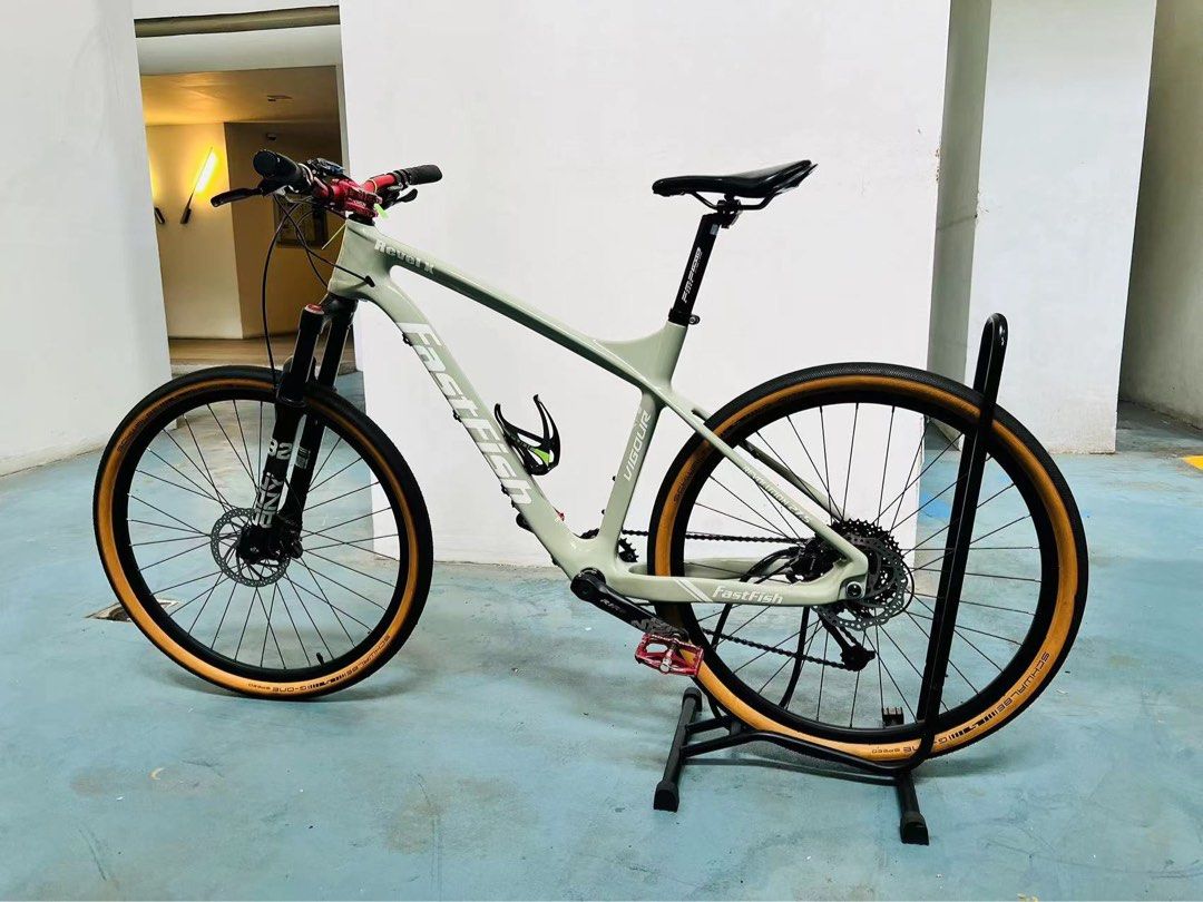 Carbon frame Fastfish MTB/Gravel hybrid, Sports Equipment, Bicycles ...