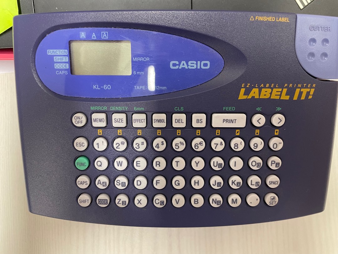 Casio Ez Label Printer, Computers & Tech, Printers, Scanners & Copiers ...