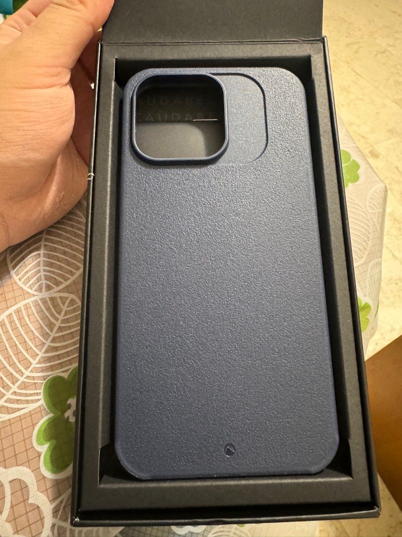 Caudabe Synthesis iPhone 15 Pro Max Celestial Blue (Action Button Cover ...