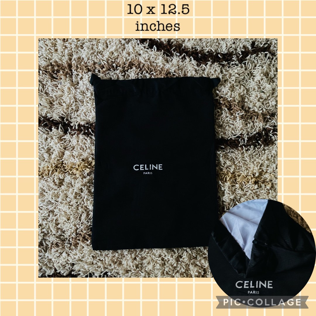 Celine Dust Bag 10x12.5" S, Women's Fashion, Bags & Wallets, Purses ...