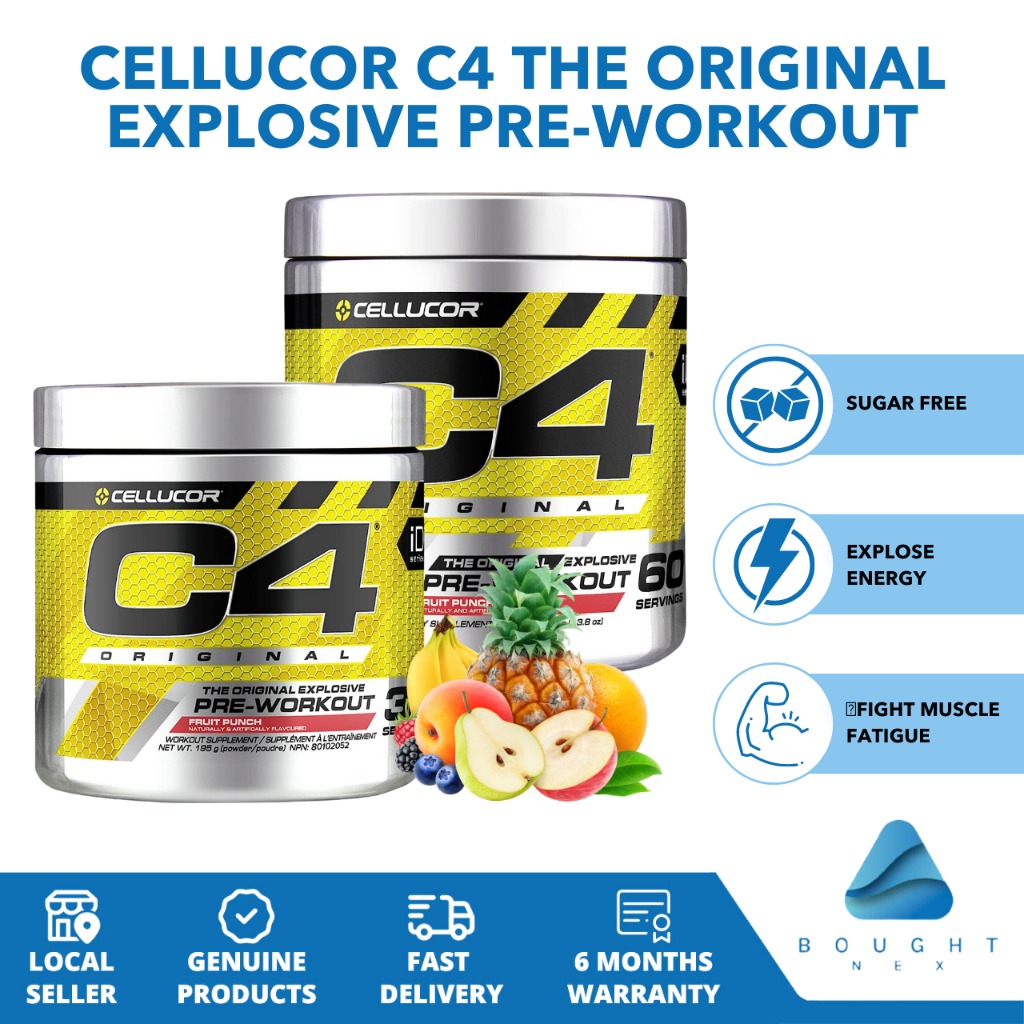 Cellucor C4 Original Explosive Pre Workout 30/60 servings Get Explosive ...