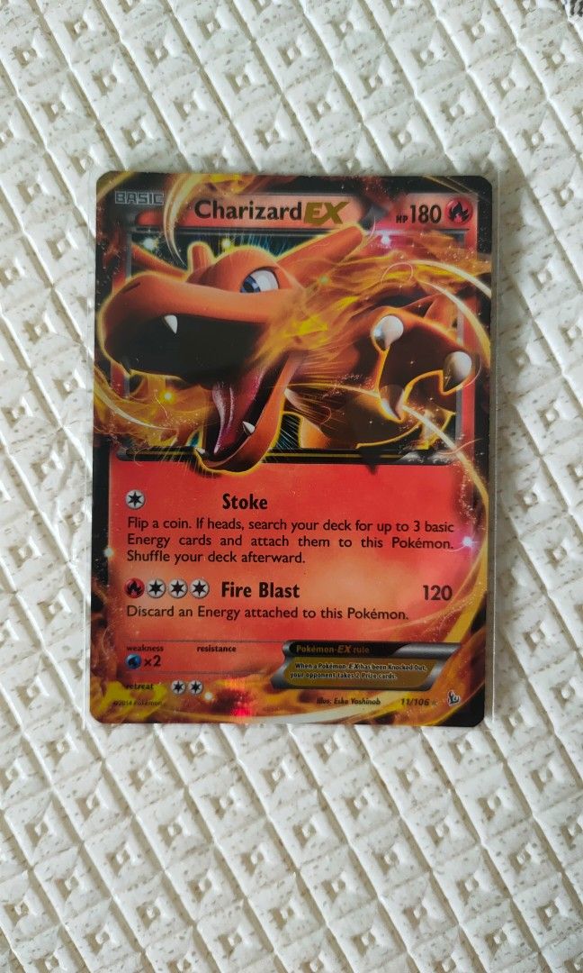 Charizard EX FlashFire 2014, Hobbies & Toys, Memorabilia & Collectibles ...