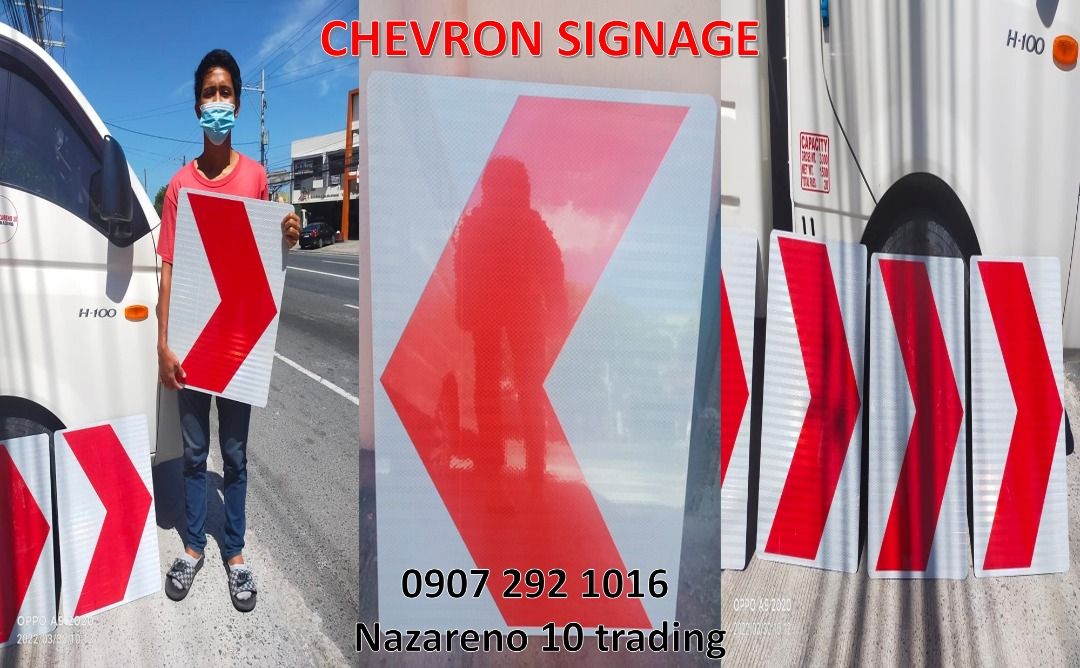 Chevron road signage 35, Commercial & Industrial, Construction ...
