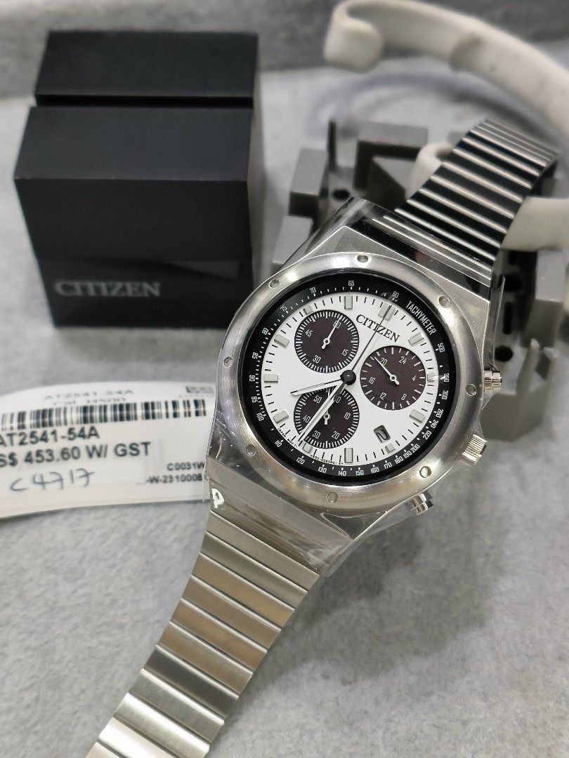 Citizen Record Label 1984 Reissue Chronograph Watch, Men's Fashion ...