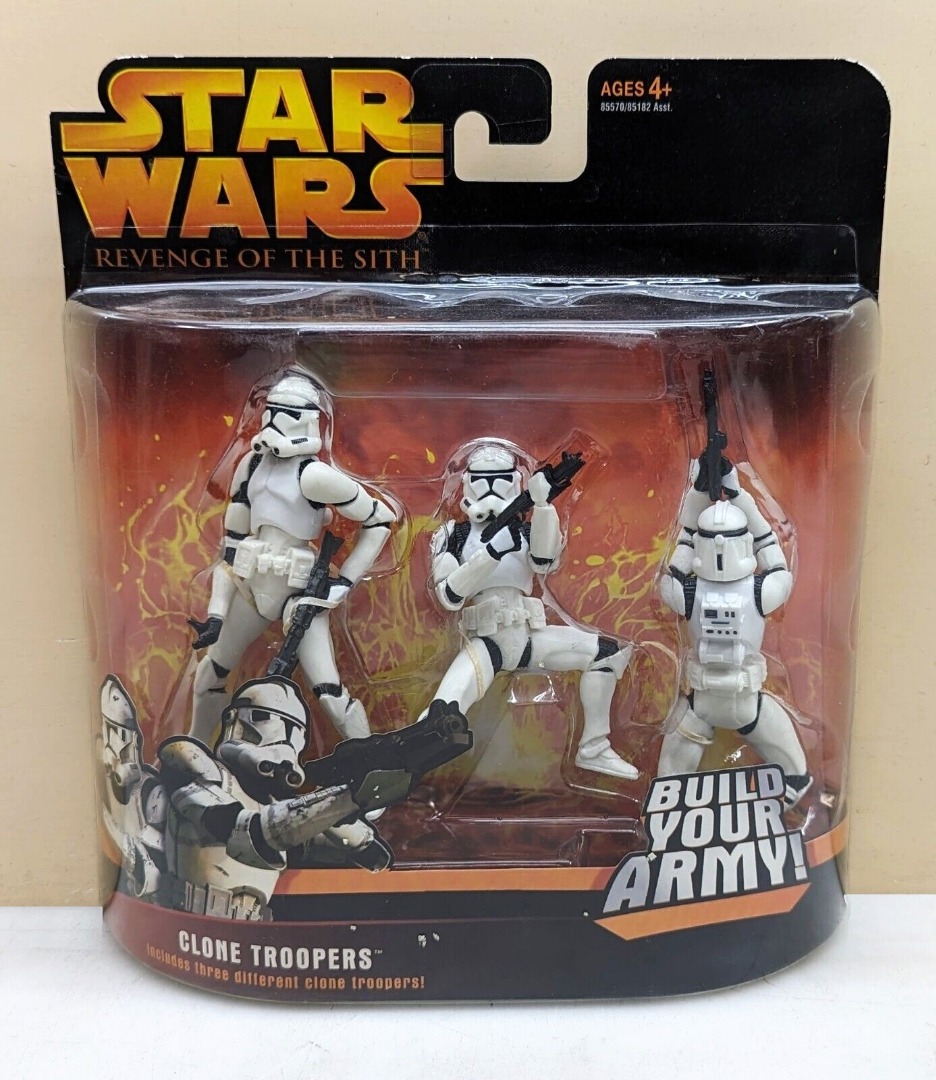 Clone Troopers Star Wars (Build Your Army) Revenge of the Sith Action ...