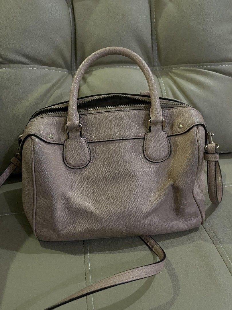 Coach Leather Speedy Bag - Nude - authentic, Luxury, Bags & Wallets on ...