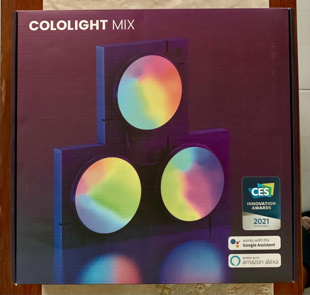 Cololight Mix 3 Penals Gaming Lights, Furniture & Home Living, Lighting & Fans, Lighting on ...