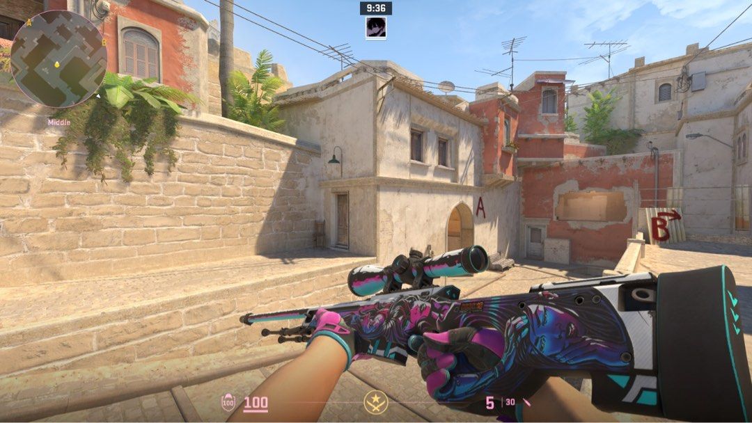 CSGO CS2 AWP | Neo-Noir ST MW [BUFF PRICE], Video Gaming, Gaming ...