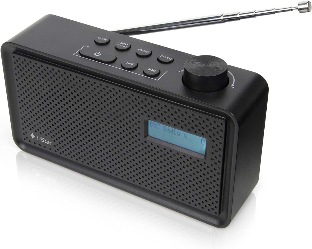 DAB Radio Portable, DAB Plus/DAB Radio, FM Radio, Small Radio, Digital ...