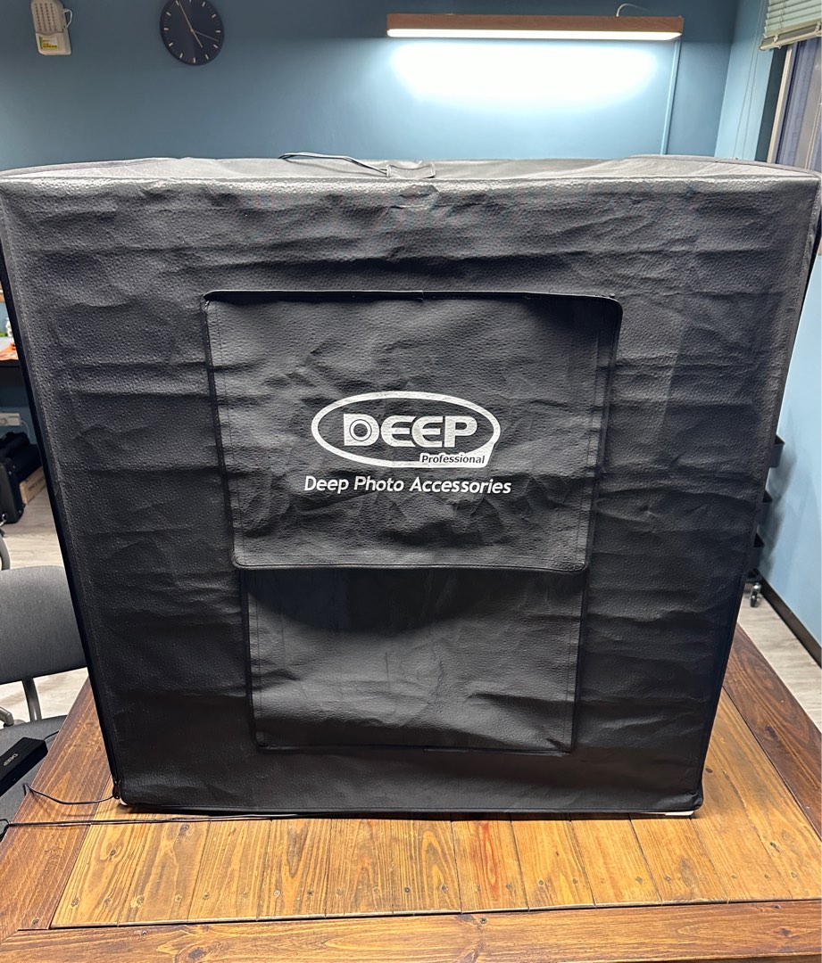 DEEPLED可式攝影棚(80cm)四燈版, 相機攝影, 攝影配件, 燈光及Studio設備在旋轉拍賣