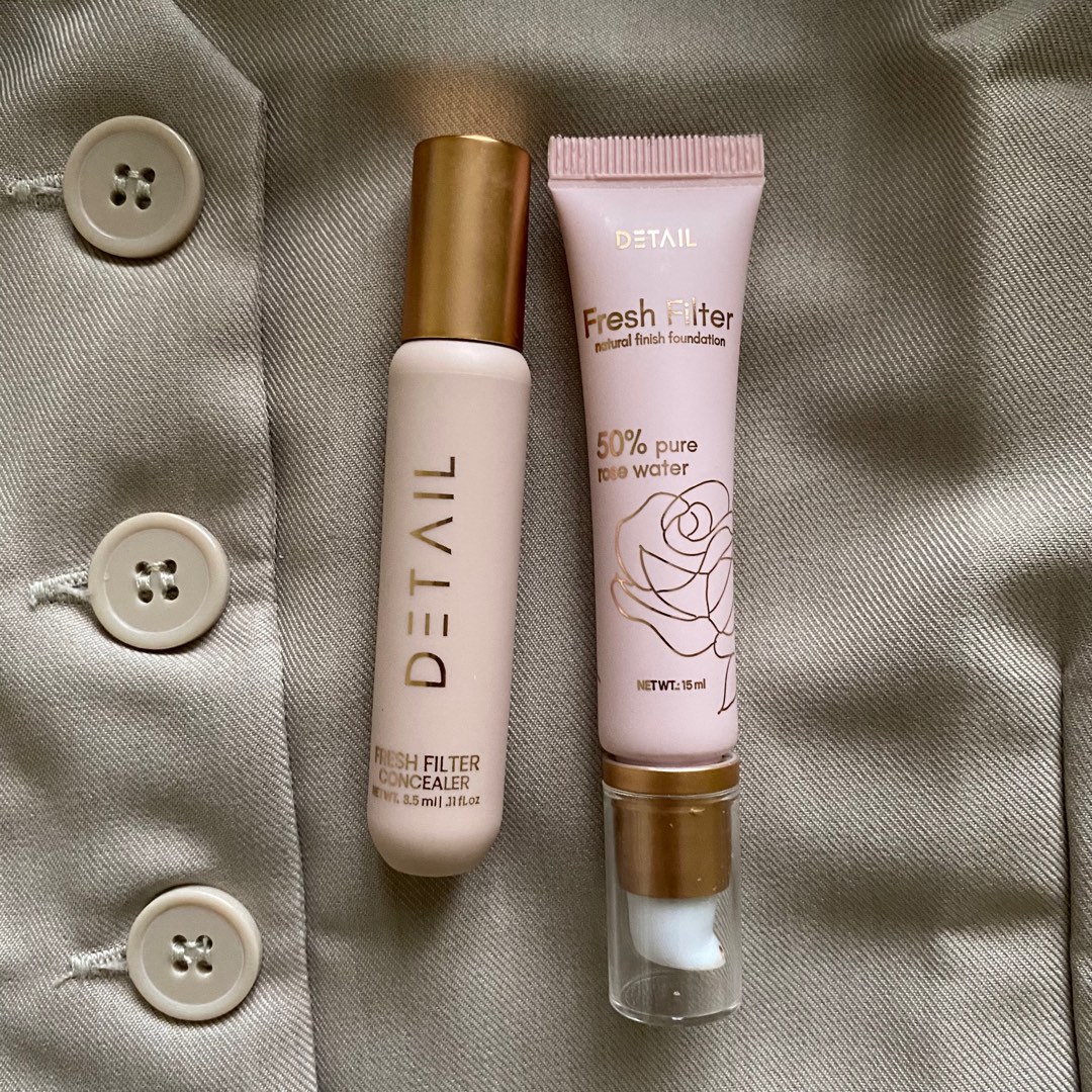 Detail Fresh Filter Concealer and Foundation- Cashew, Beauty & Personal ...