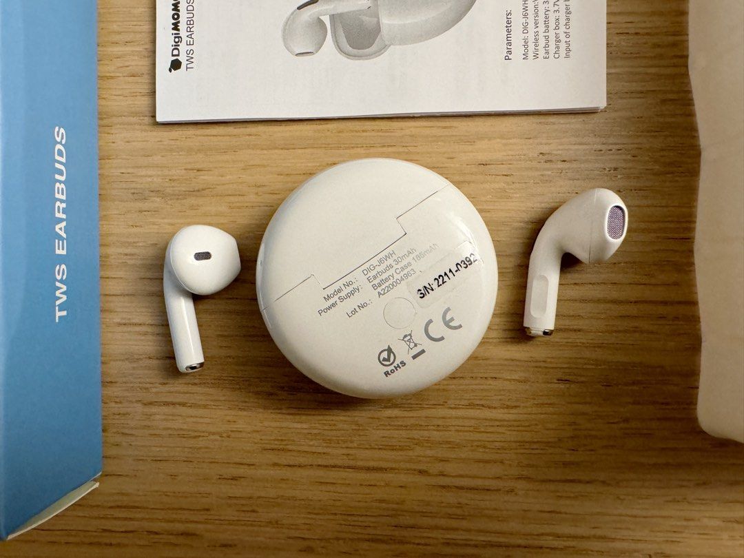 DigiMOMO Wireless Earbuds, Audio, Earphones on Carousell
