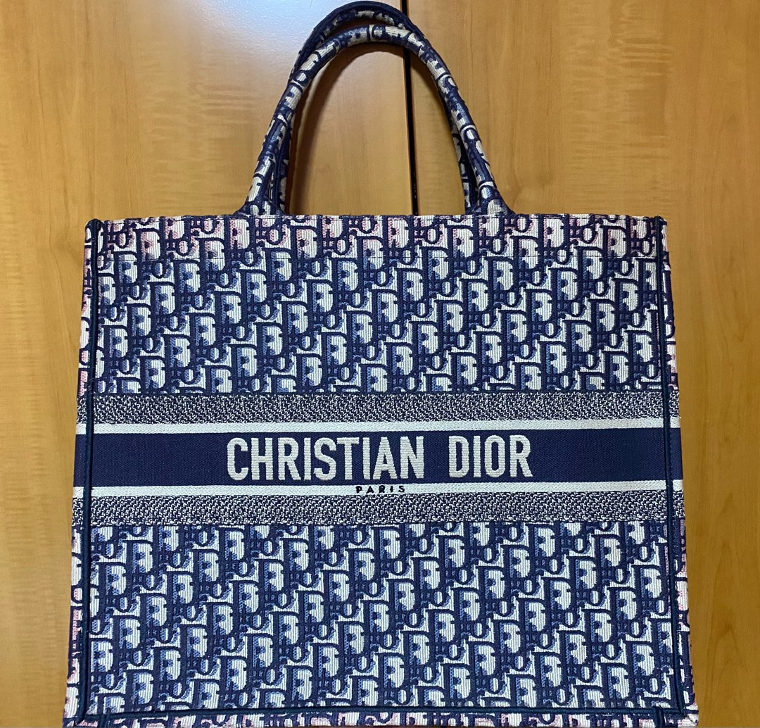 Dior book tote, Women's Fashion, Bags & Wallets, Tote Bags on Carousell