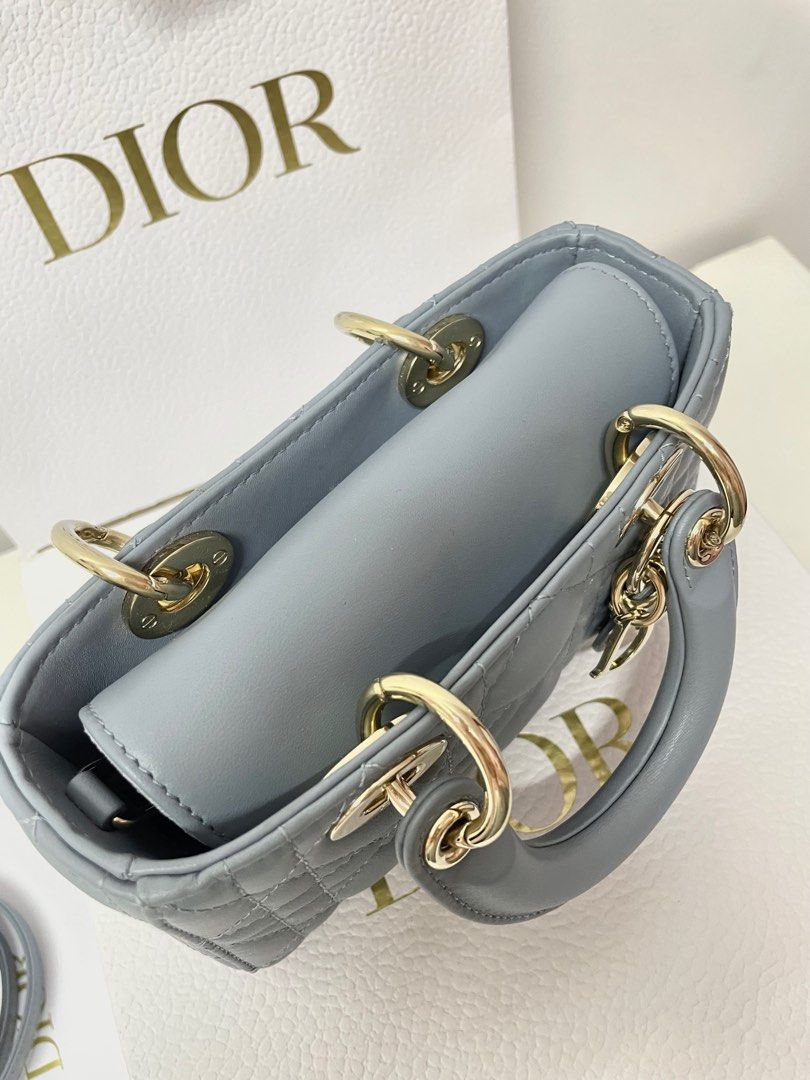 Dior Micro D-Joy Djoy Cloud Blue, Luxury, Bags & Wallets on Carousell