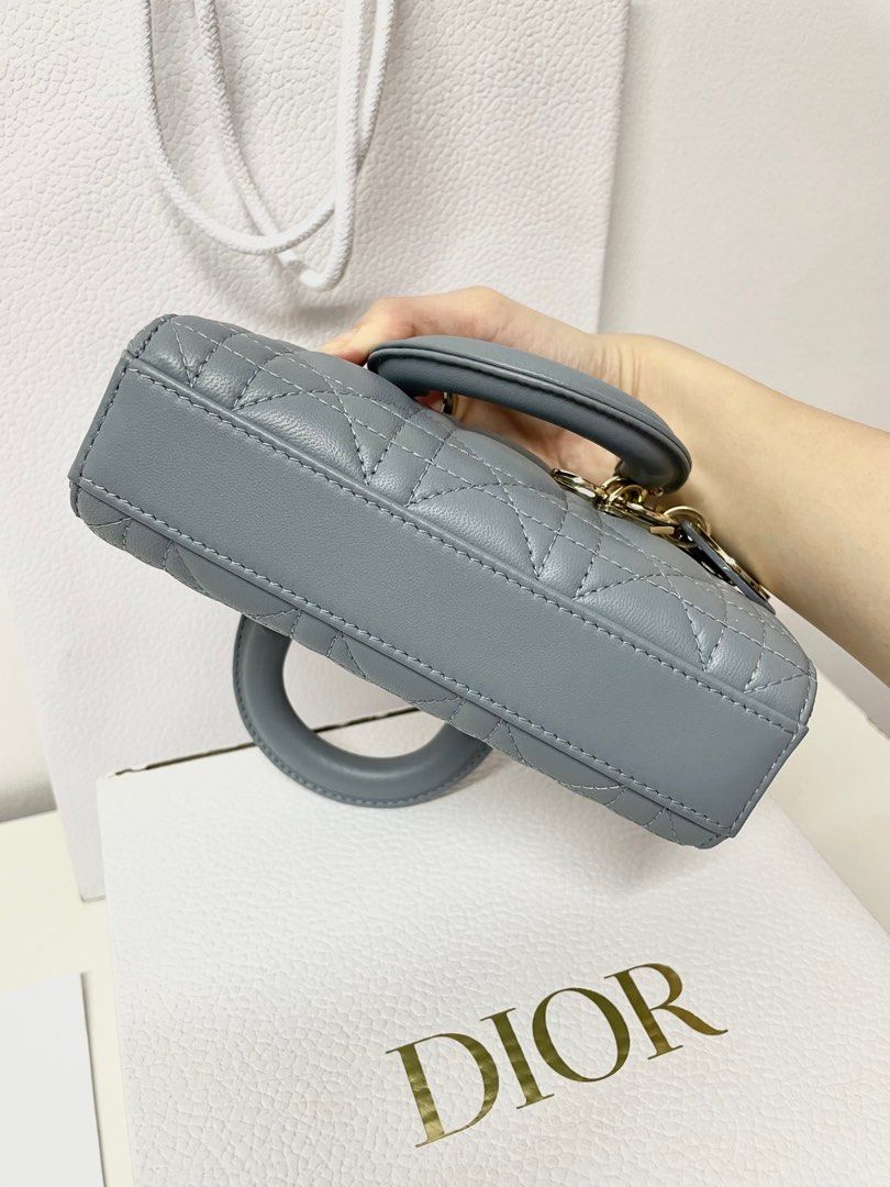 Dior Micro D-Joy Djoy Cloud Blue, Luxury, Bags & Wallets on Carousell
