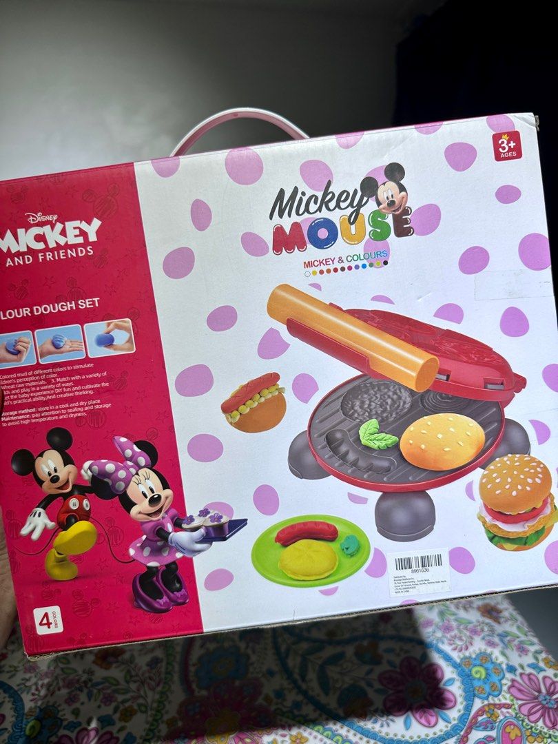 Disney Mickey Dough Burger Playset, Hobbies & Toys, Toys & Games on ...